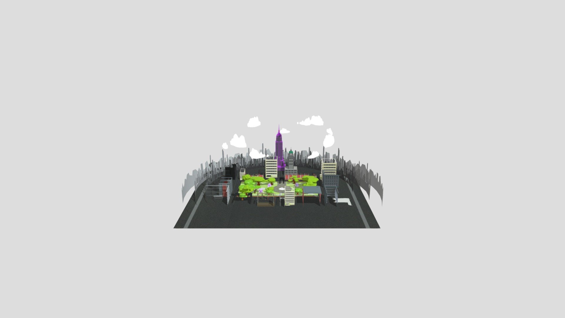 Washington Square Park v03 - Download Free 3D model by nyu_grad_alley ...