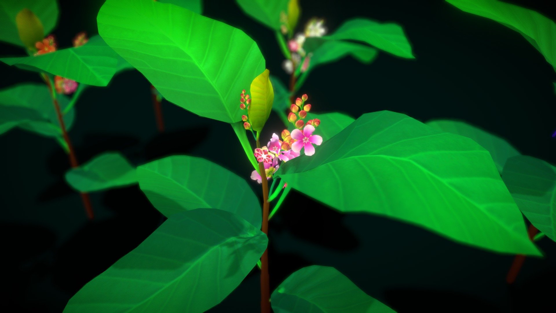 Flower Simpor - Buy Royalty Free 3D model by vustudios [0f06744 ...