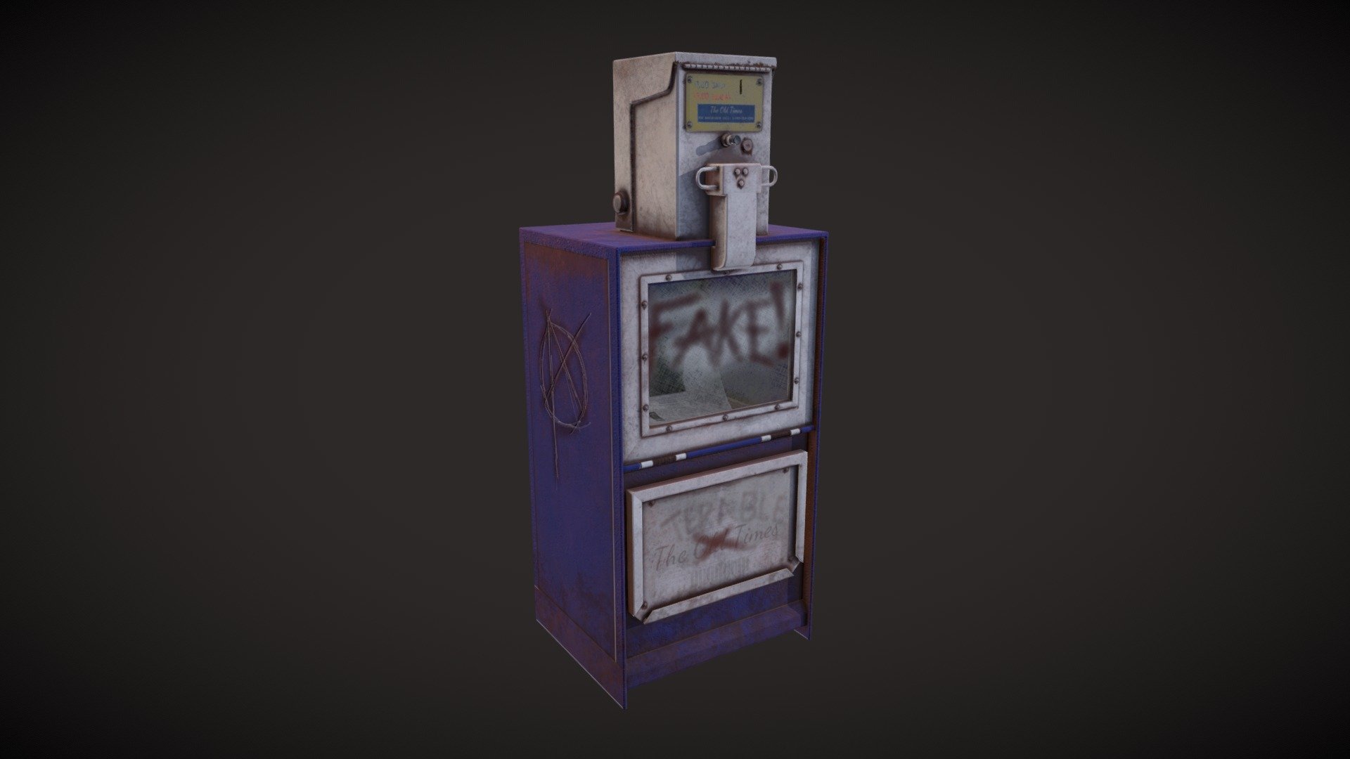 "Newspaper Dispenser" by Chris Roach - 3D model by CWRoach [0f06db2 ...