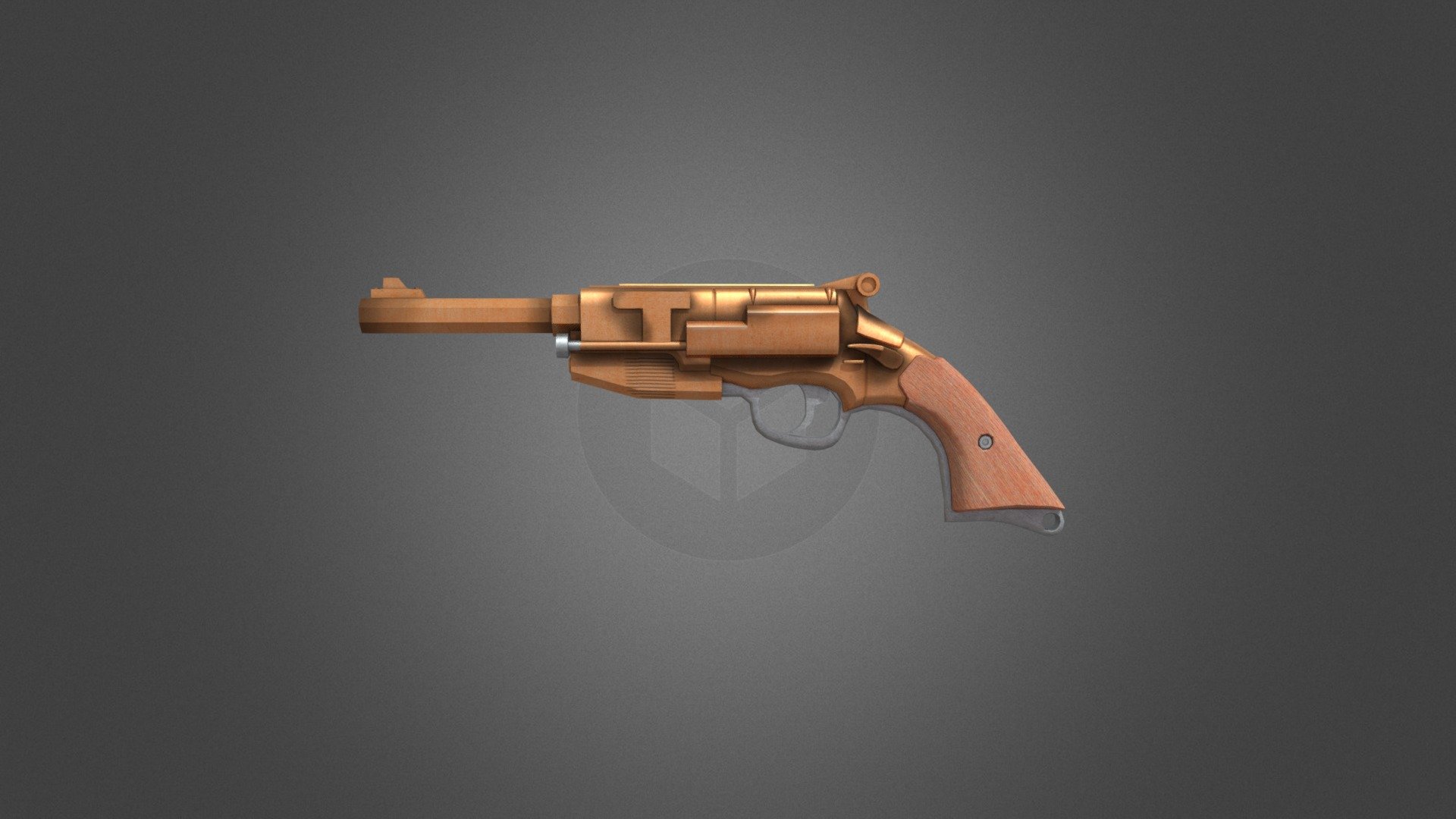 Firefly Revolver - 3D model by David G (@david0o) [0f07205] - Sketchfab