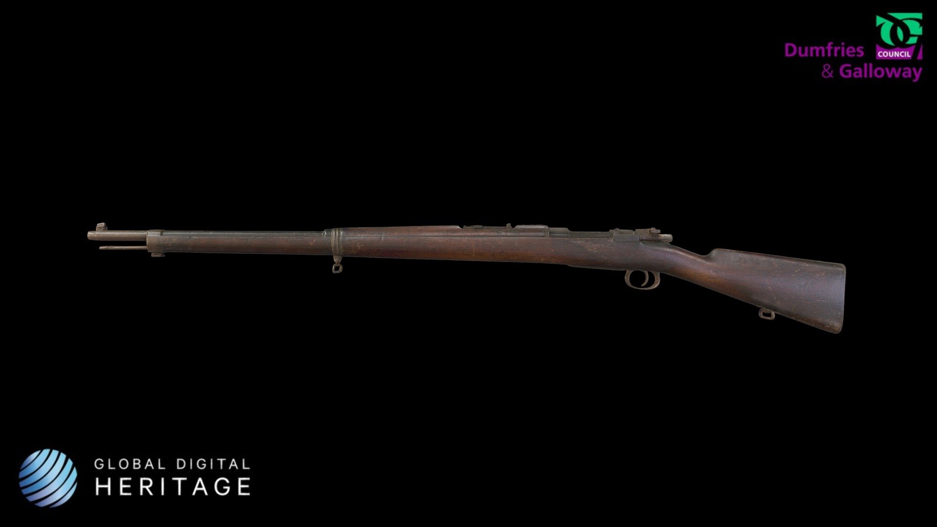 Mauser Bolt Action Rifle 3 - Download Free 3D model by Global Digital ...