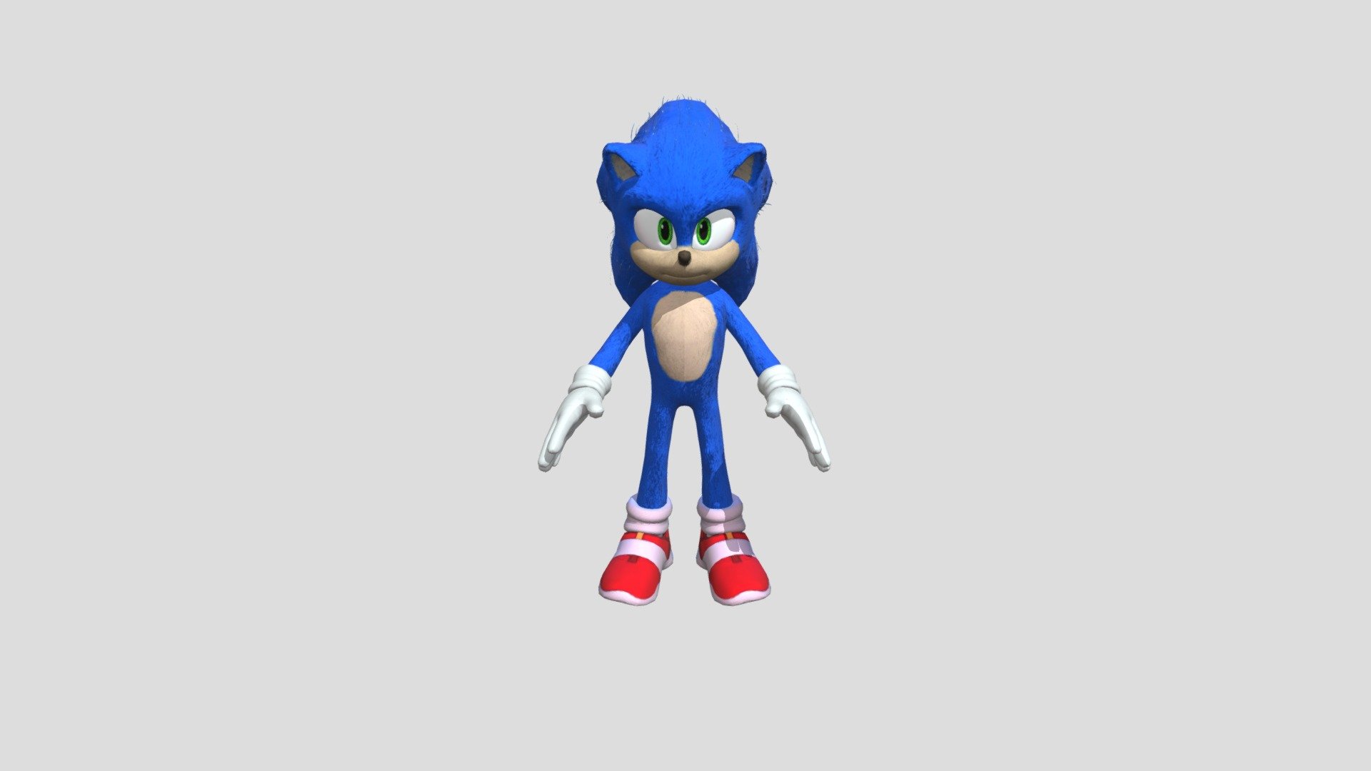sonic eats his hands - Download Free 3D model by realism ...