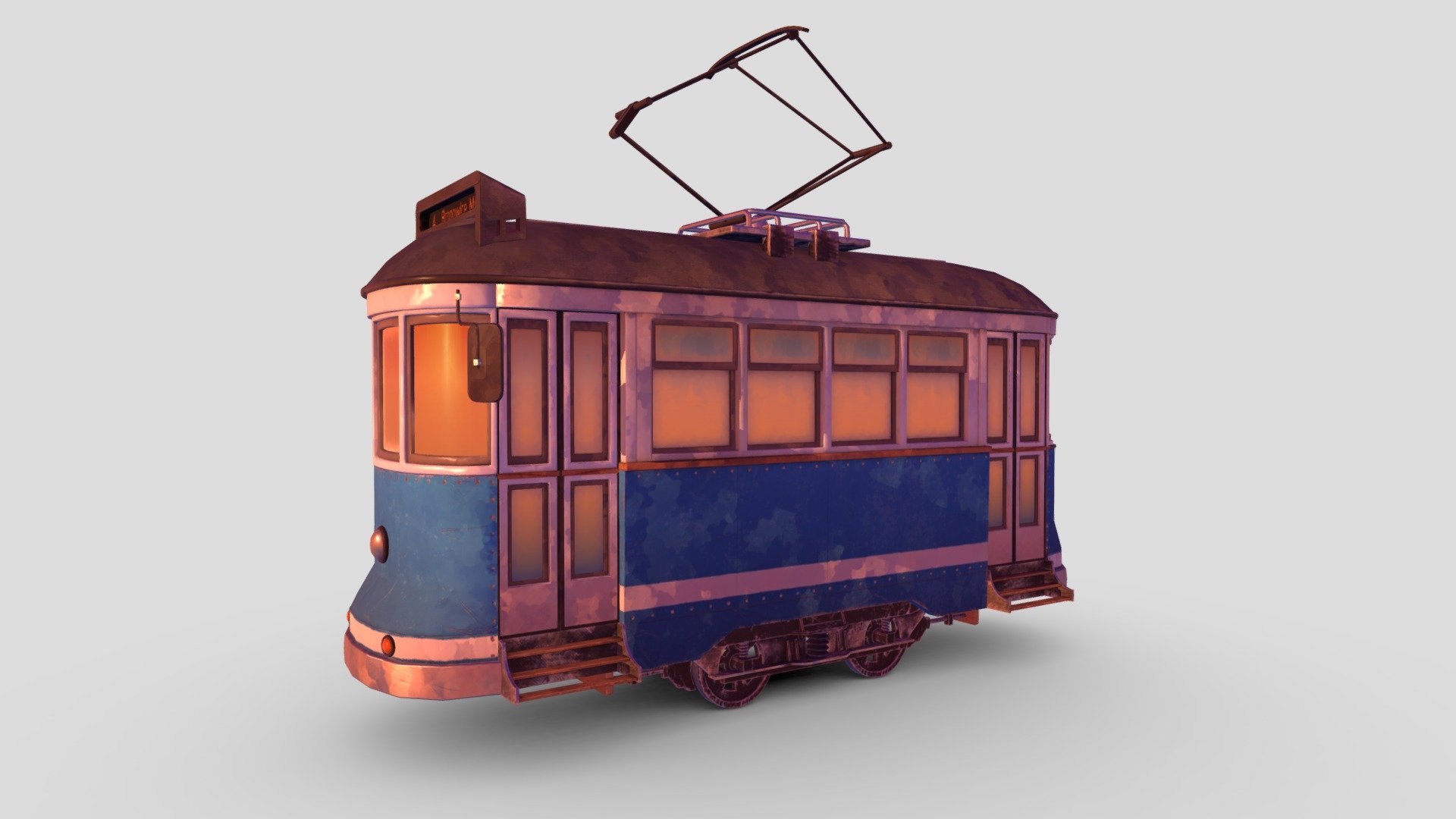 Tramway - 3D model by szymon14sula [0f07bcf] - Sketchfab