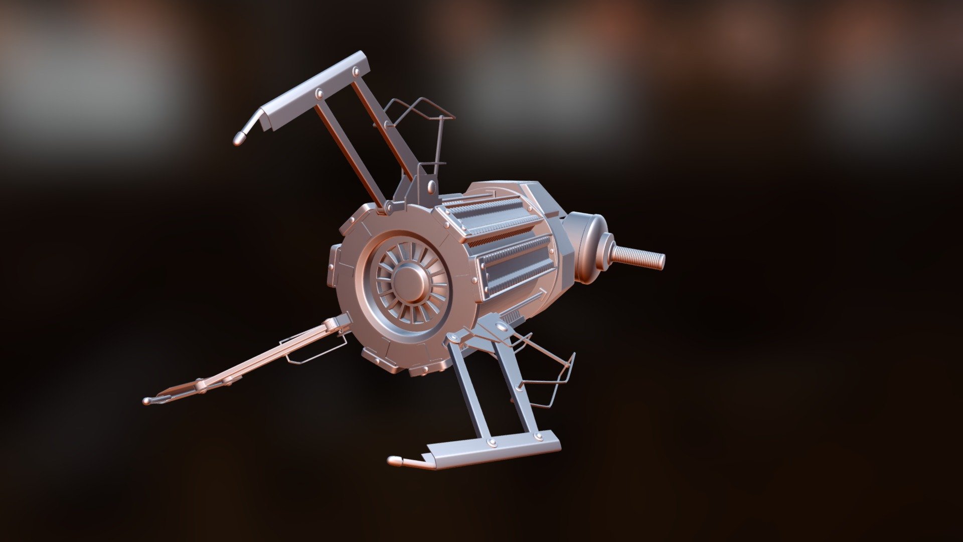 QF Gravity Gun Highpoly - 3D model by Renigen [0f0a016] - Sketchfab