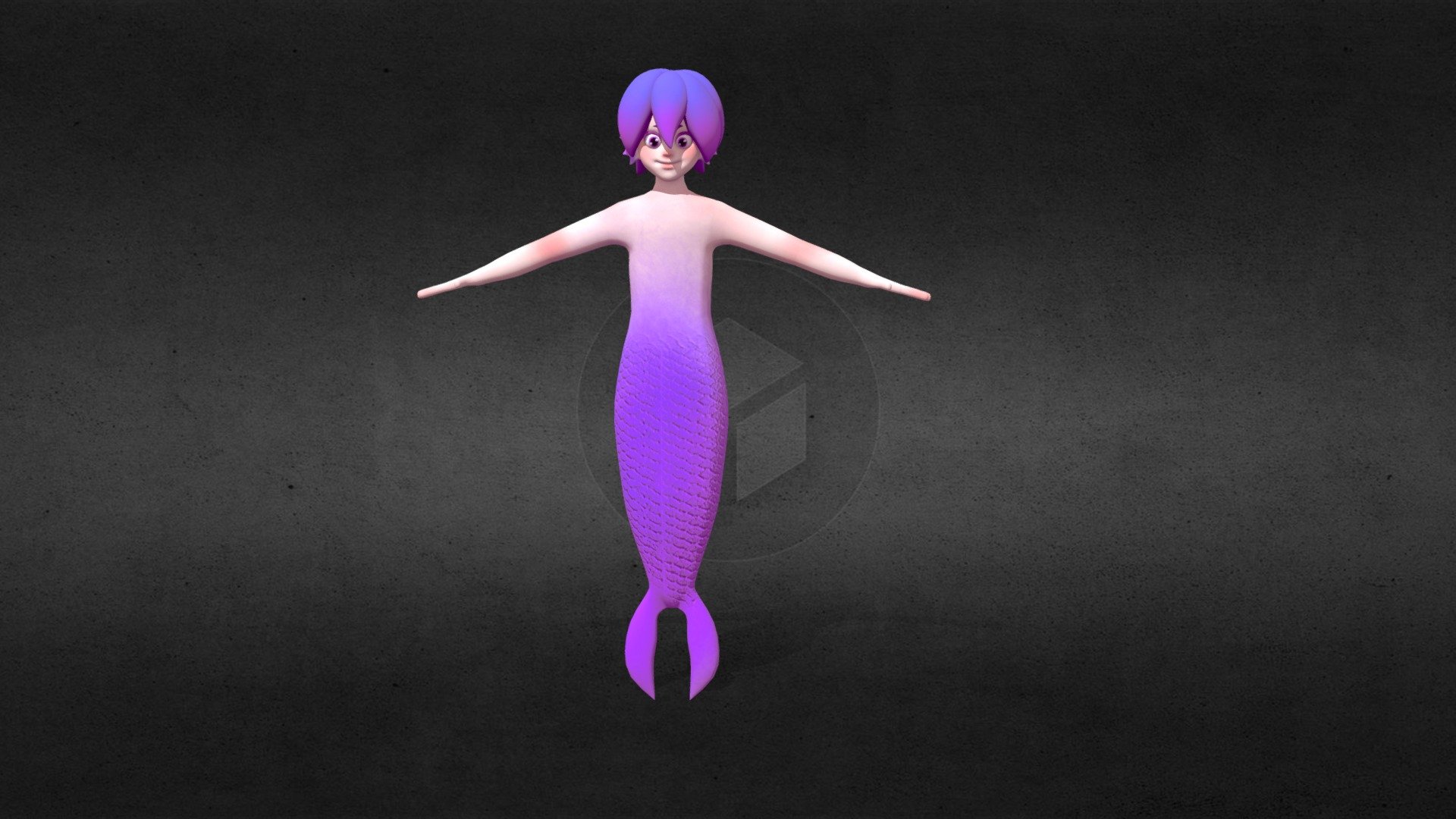 Mermaid - Download Free 3D model by Yuto.Yoshioka [0f0ac7c] - Sketchfab