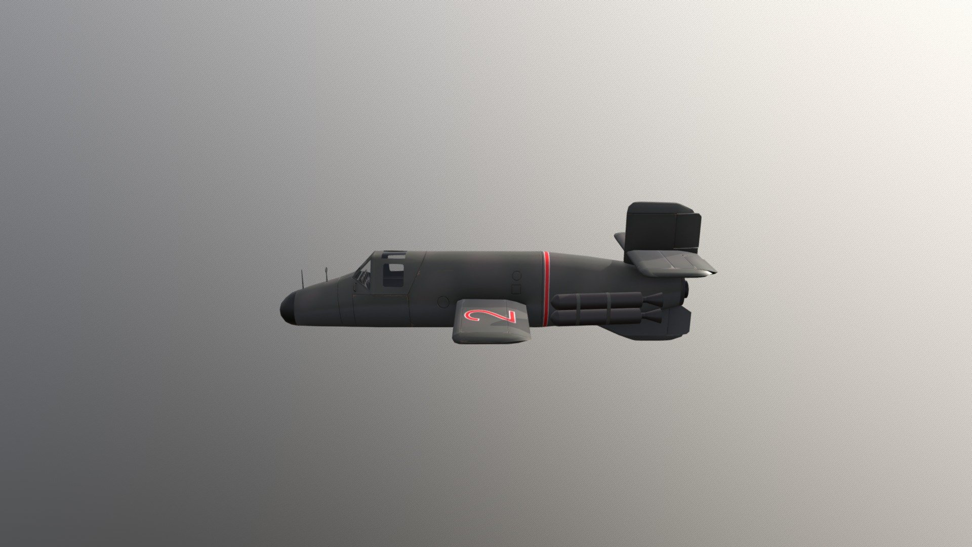 Bachem Ba349 Natter - 3D model by Adrian.Dragan [0f0bb38] - Sketchfab