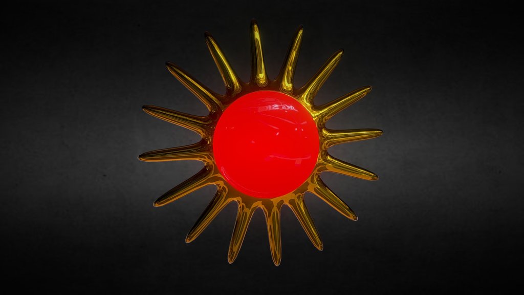 Sun Emblem - Download Free 3D model by Mike Rowley (@scrumpy26 ...