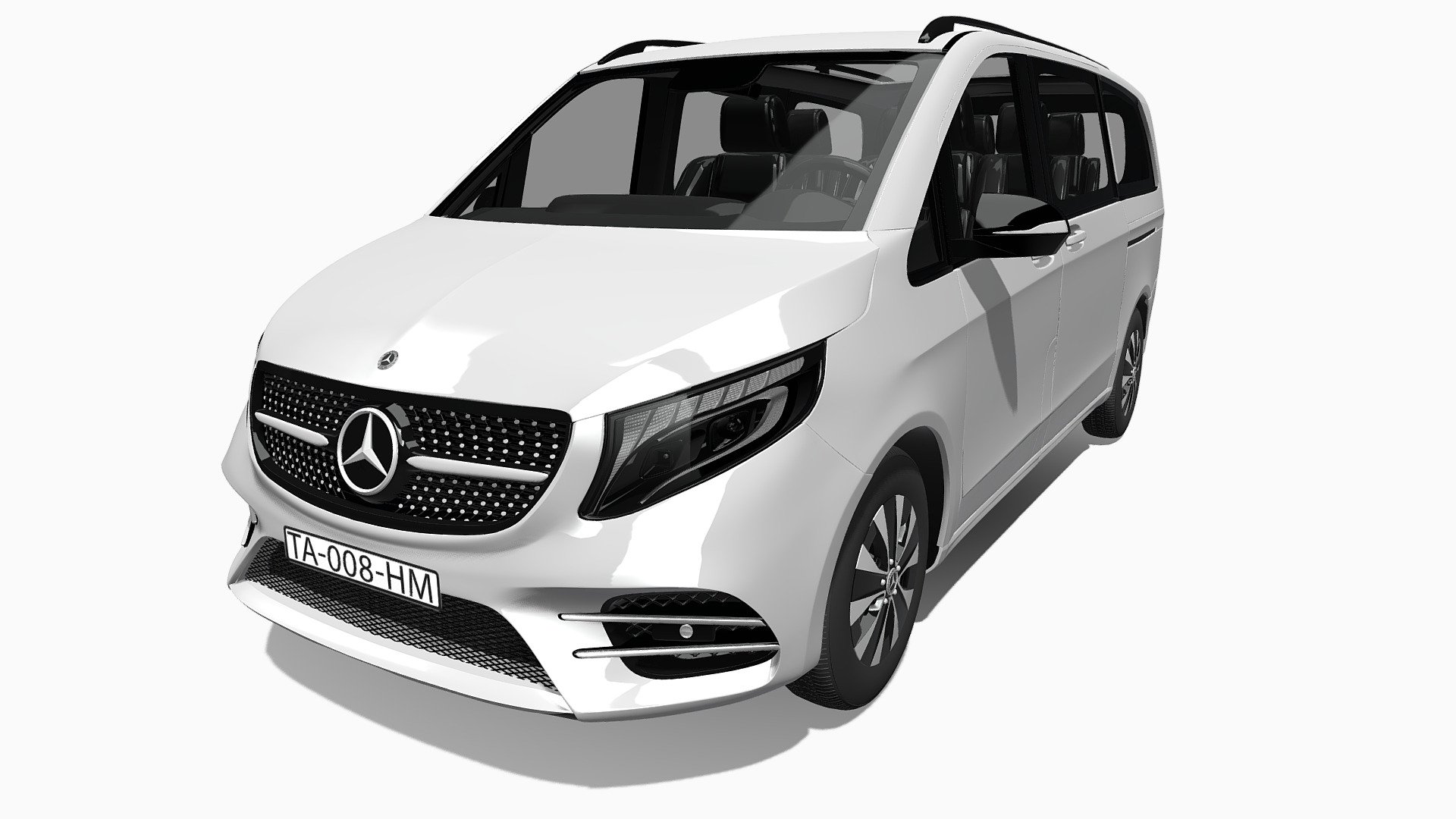 Mercedes-Benz V-Class AMG - Buy Royalty Free 3D model by Vaidanshi ...