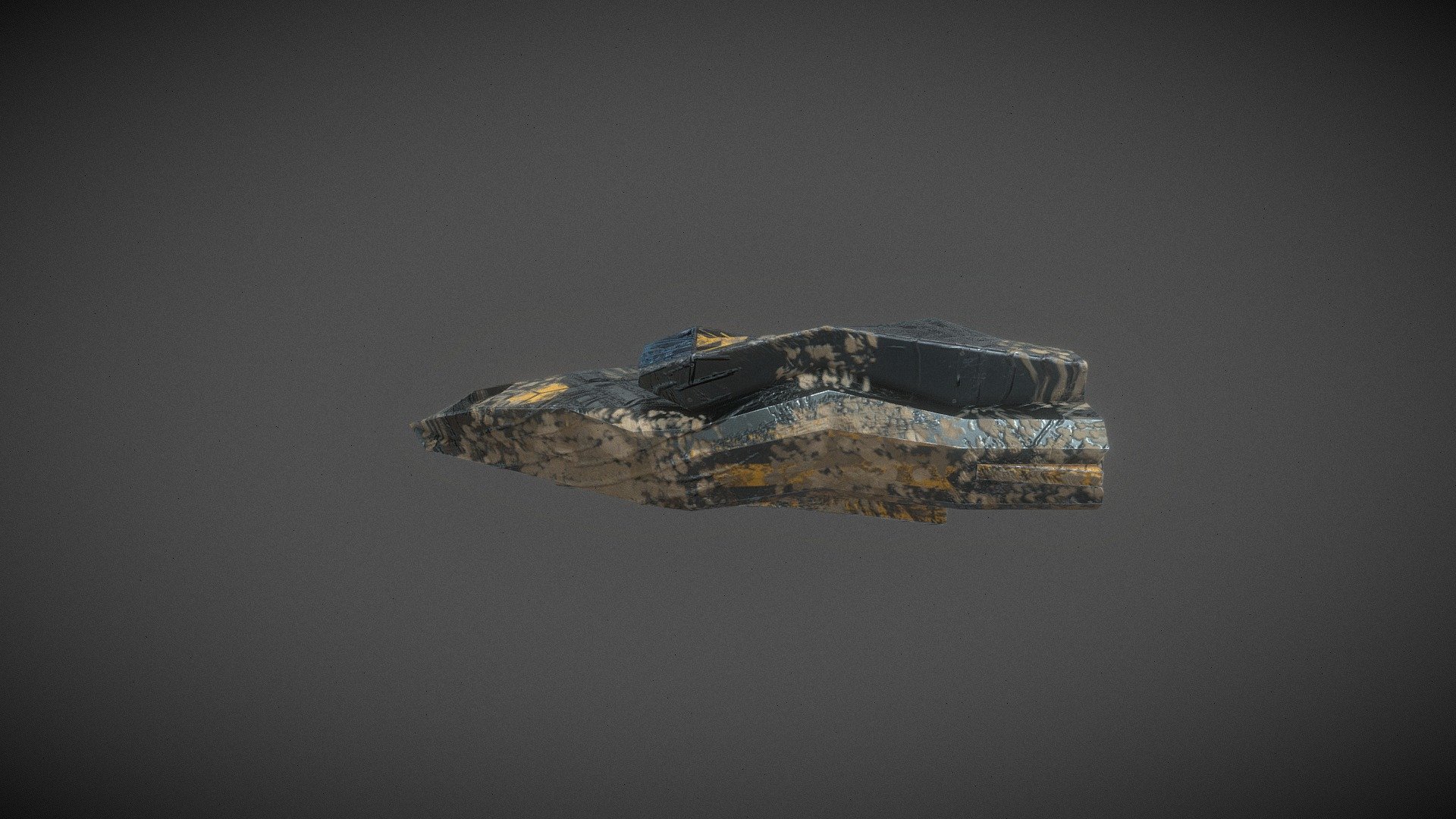 Broken Ship - 3D model by ViktoriaCarlsen [0f10ba5] - Sketchfab