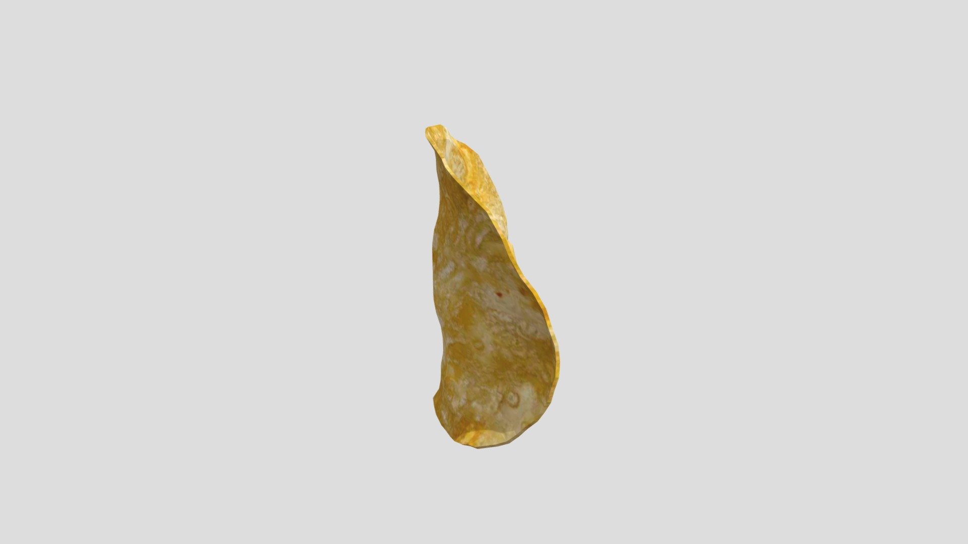 Potato chip - Download Free 3D model by Urielgc [0f10f4f] - Sketchfab