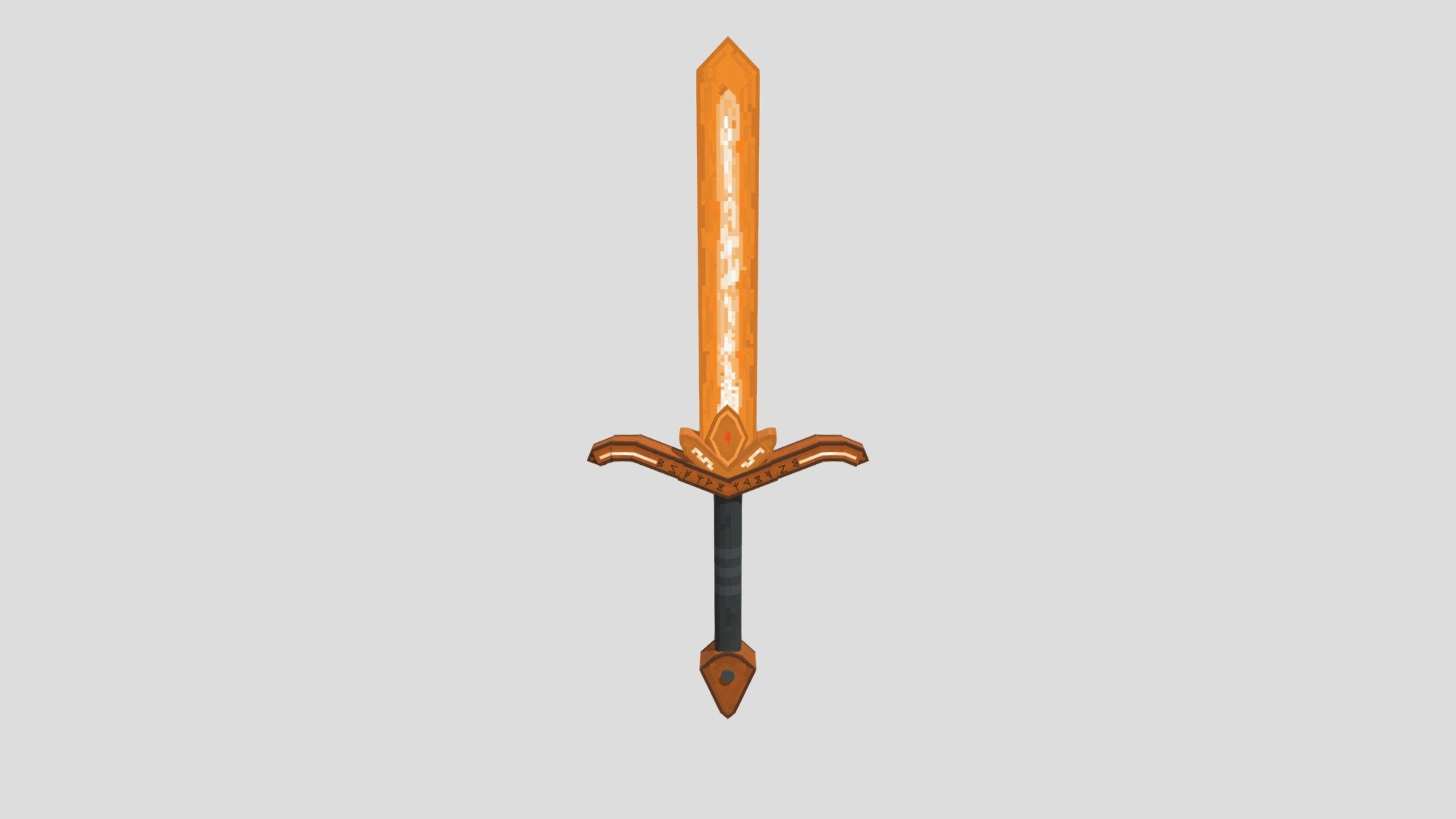 Fire sword - 3D model by raydex007 [0f10fff] - Sketchfab