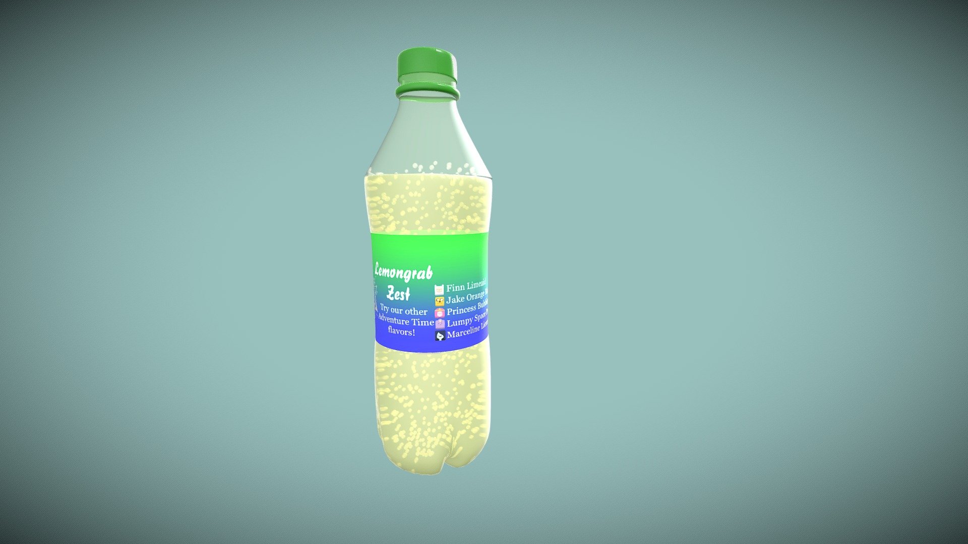 Sprite Lemongrab Zest Soda Bottle - Download Free 3D model by MaxIsWack ...