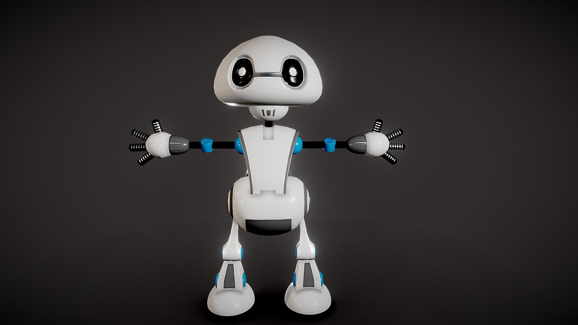 Robot (textured) - Download Free 3D model by Mstr Ananas (@mstr_ananas ...