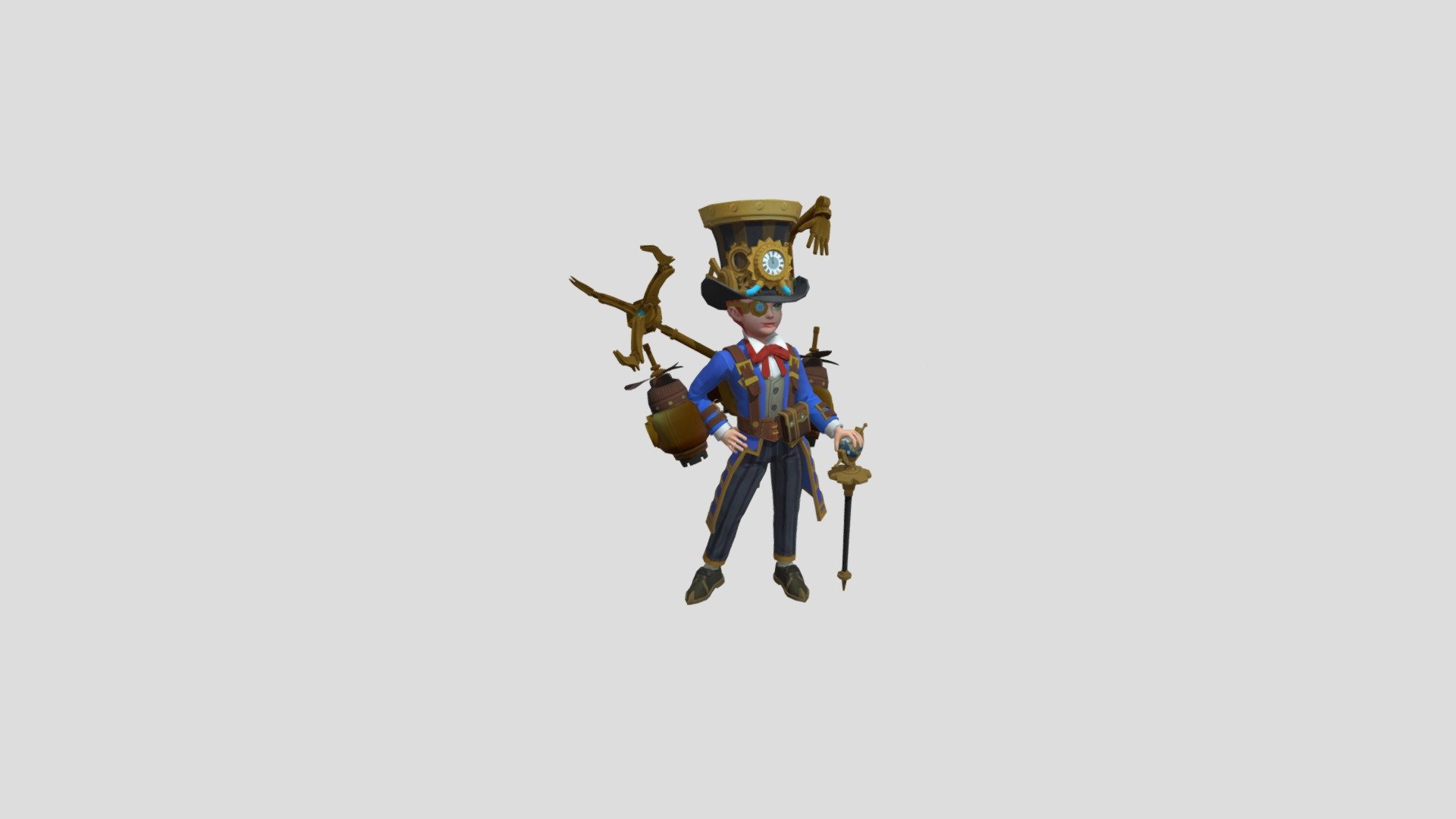 Harley - Great Inventor - Download Free 3D model by Clear pisyuu ...