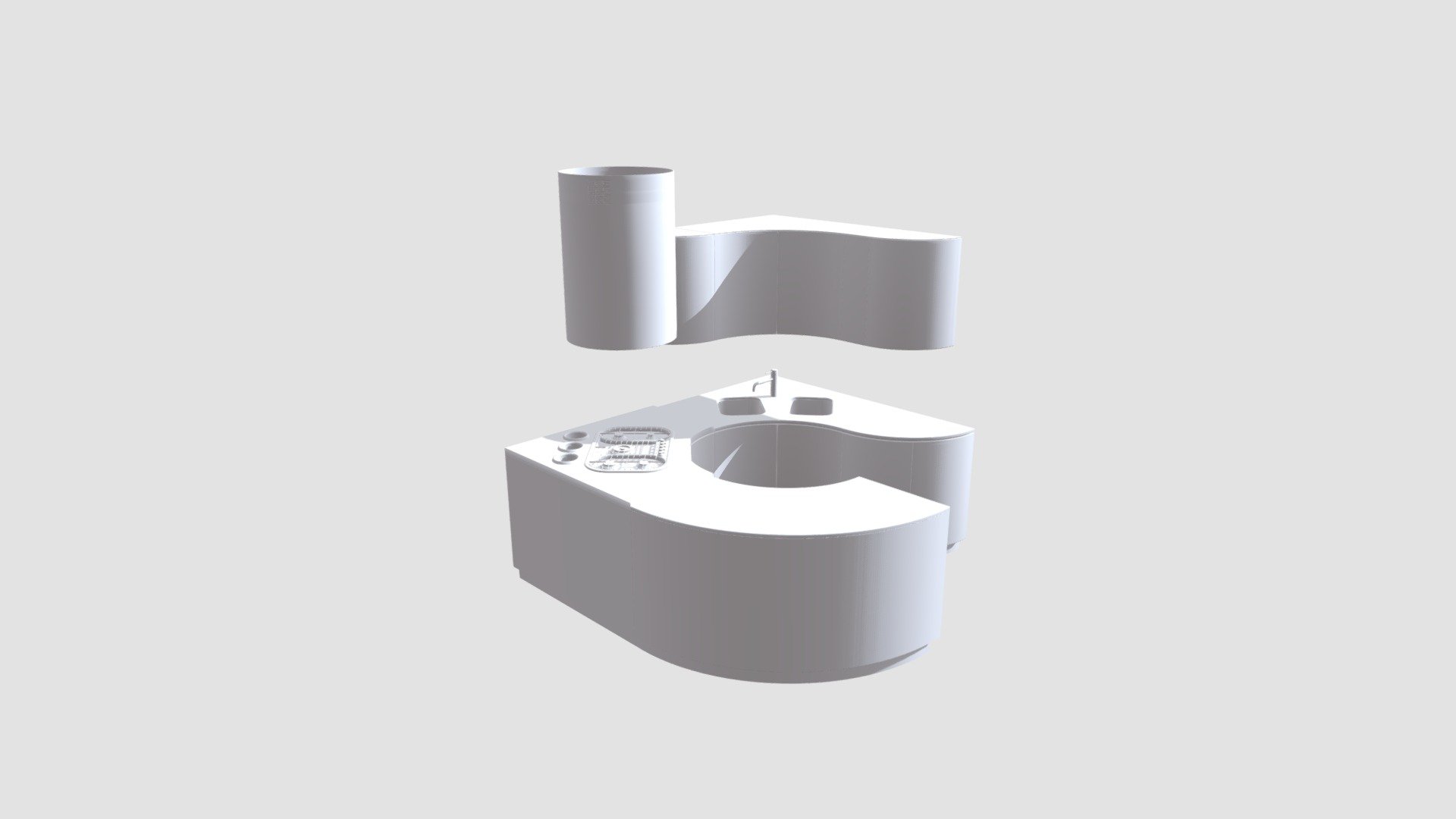 kitchen furniture set - Buy Royalty Free 3D model by Evermotion ...