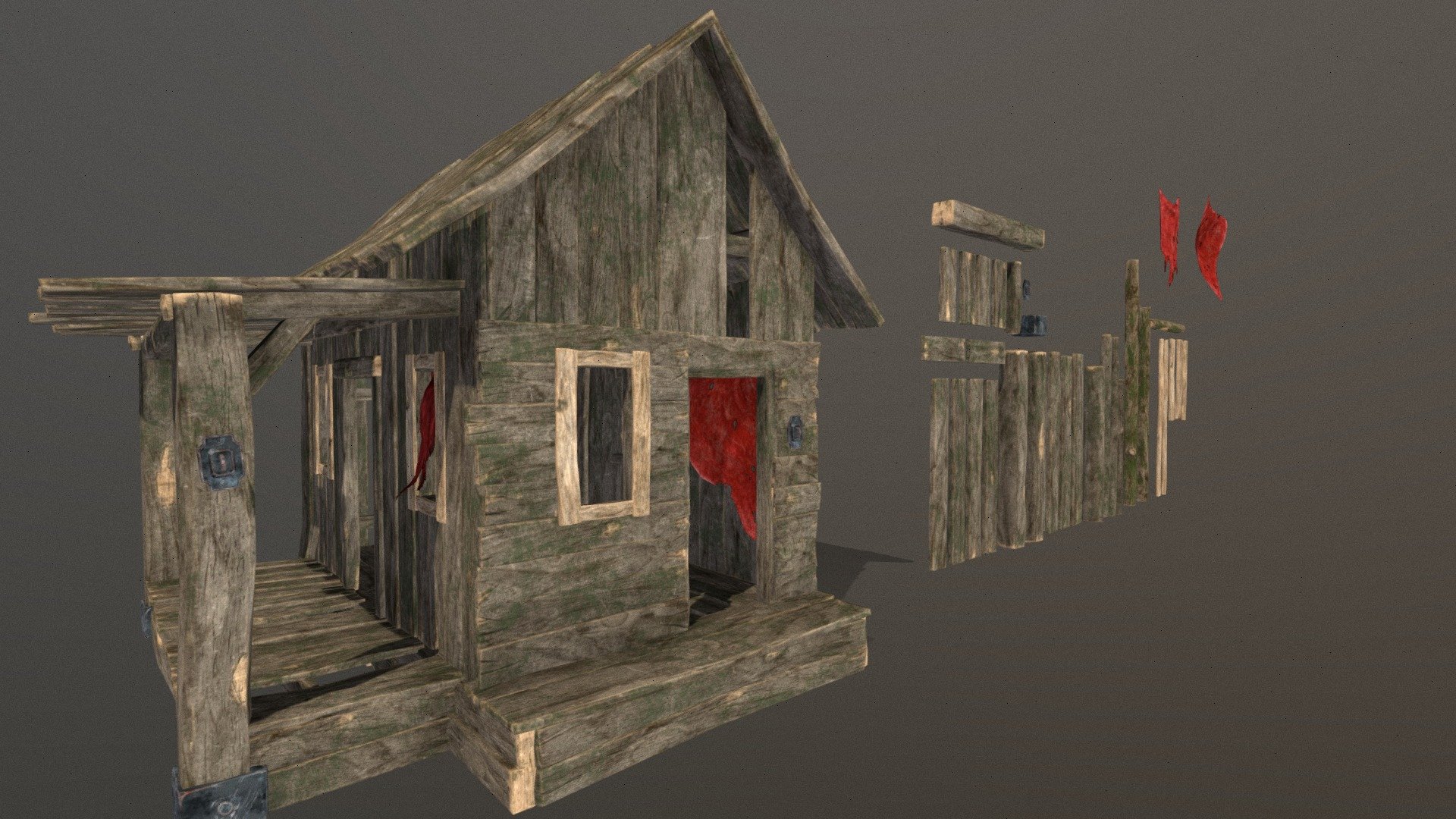 Wooden Build Pack - Download Free 3D model by LxNazarov [0f17485 ...