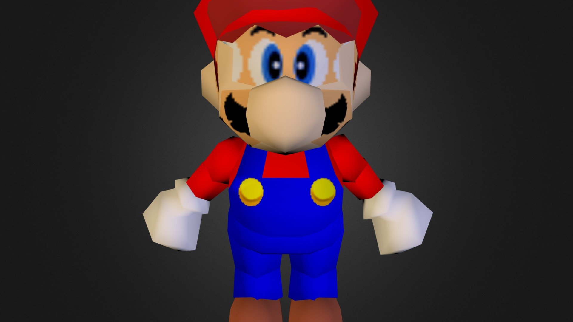 Mario Model - 3D model by awesomesonic [0f18219] - Sketchfab