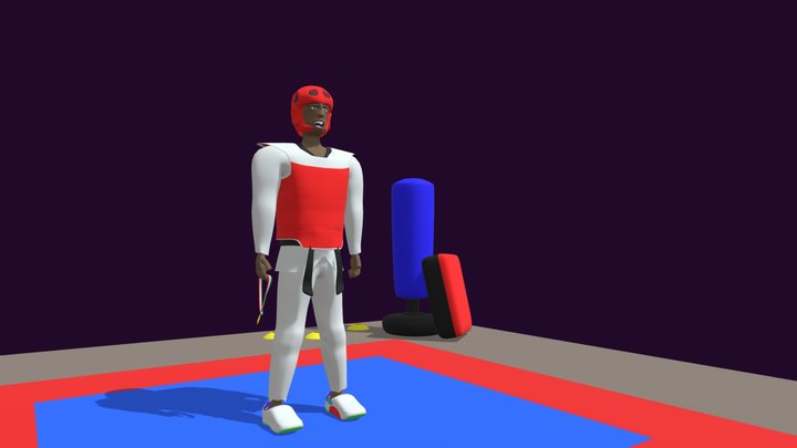 Taekwondo 3D models - Sketchfab