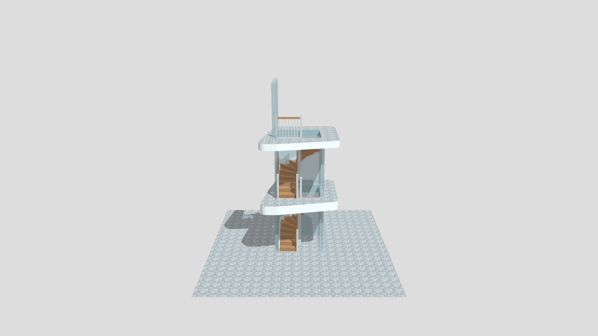 U-trappor - 3D model by Snickeri Stark (@MartinStark) [0f19d94] - Sketchfab