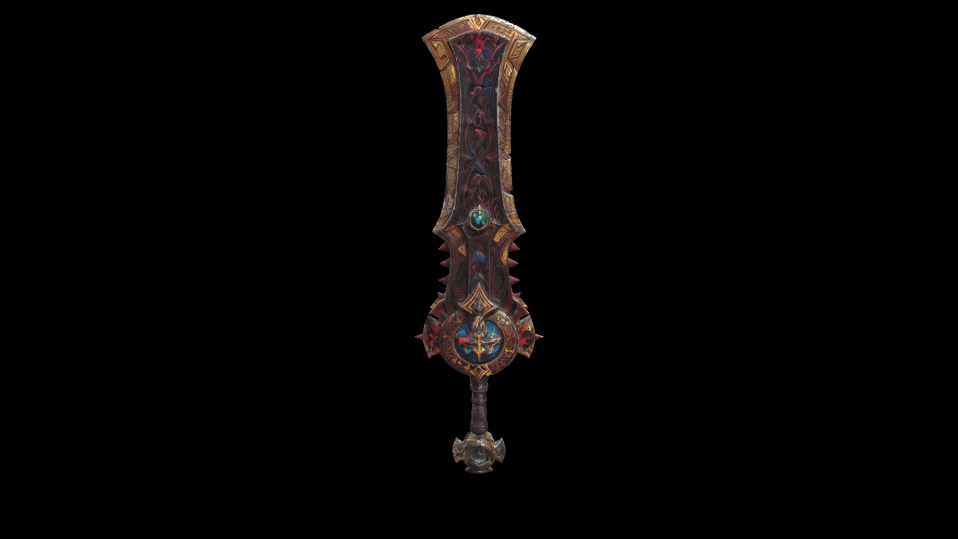 Meshy Weapon_3 - Download Free 3D model by klrxyz [0f1b0f2] - Sketchfab