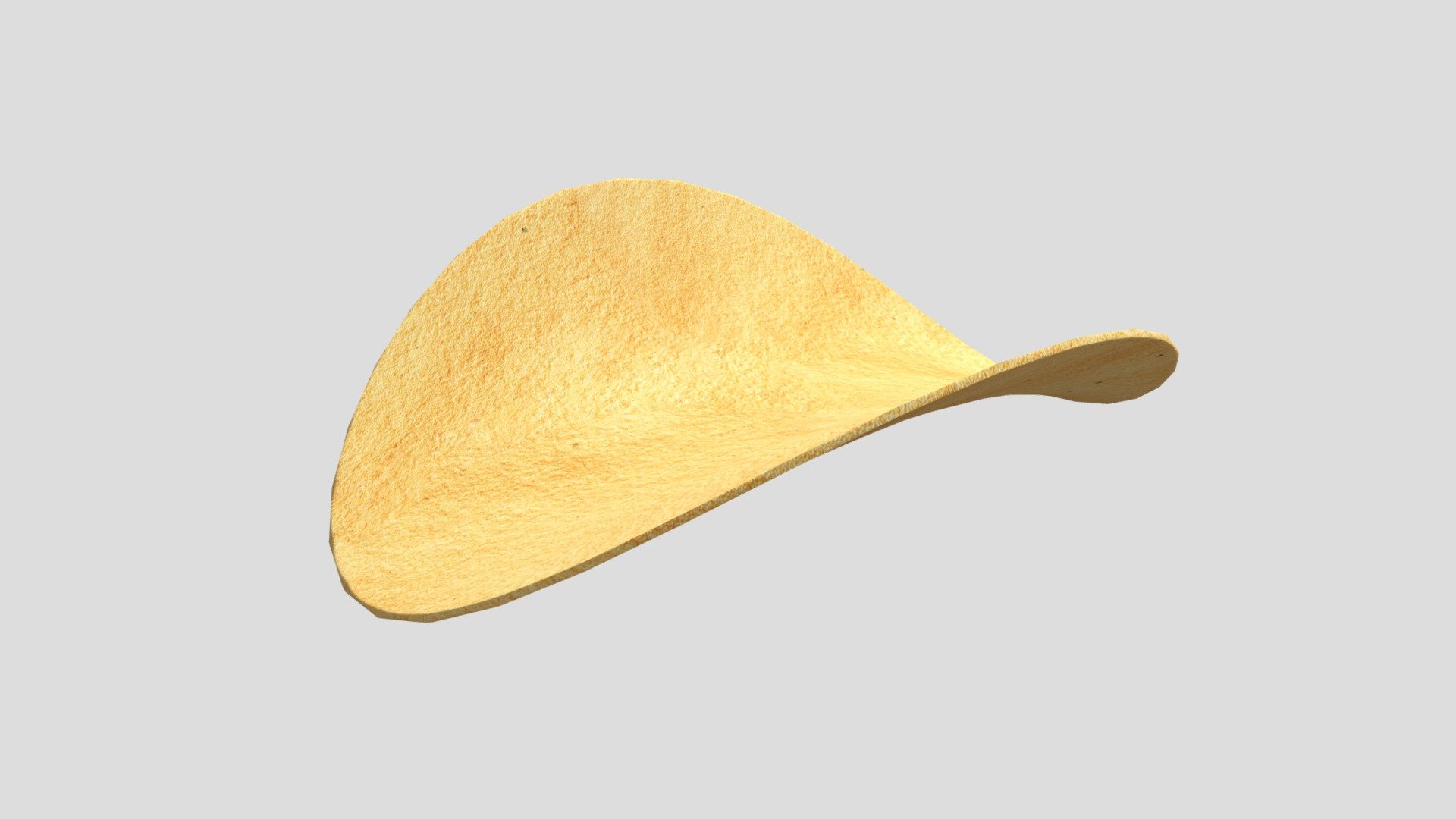 Potato Chip - Buy Royalty Free 3D model by plaggy [0f1d379] - Sketchfab ...