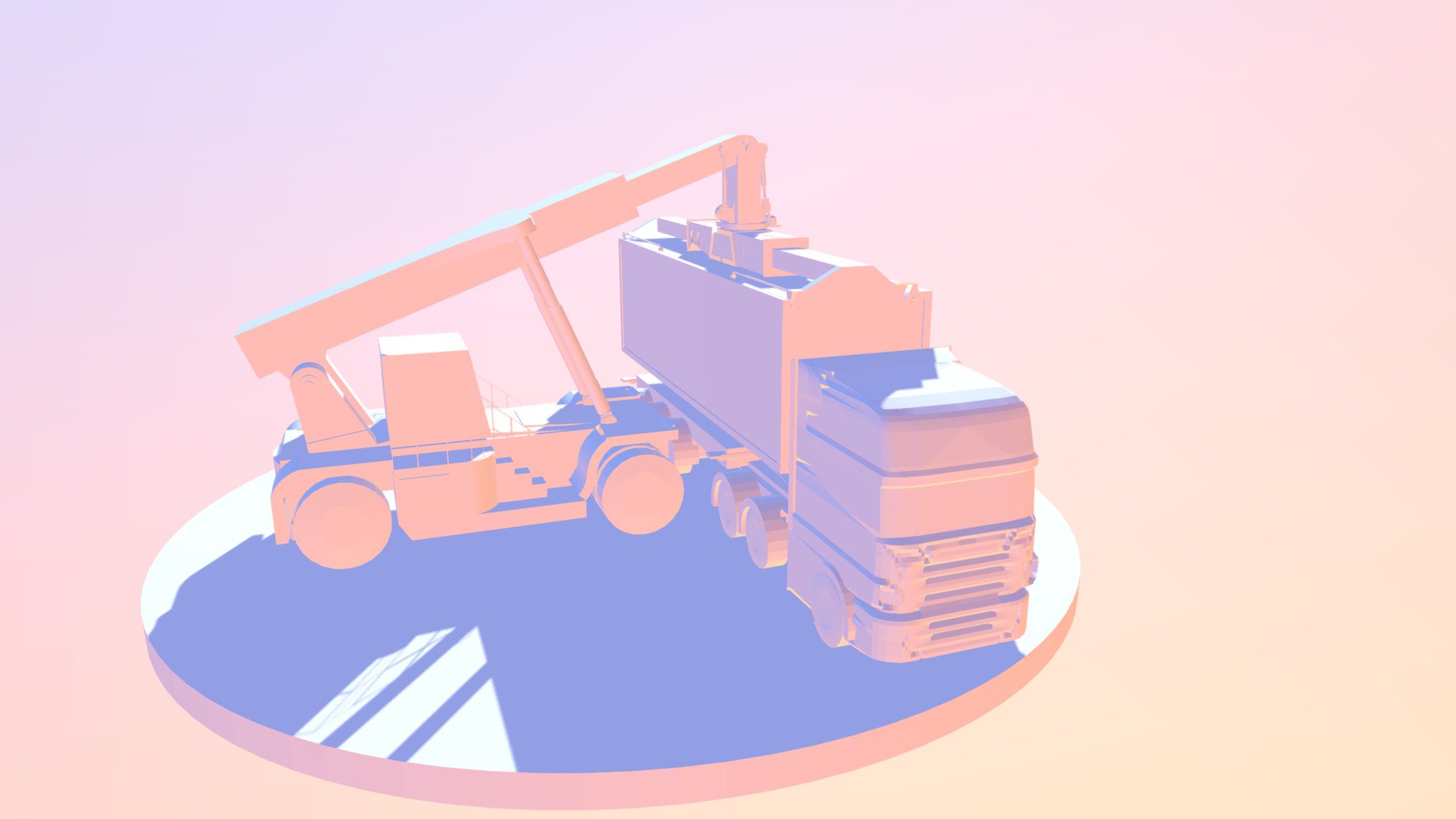 Logistics - Download Free 3D model by masterzero [0f1fcad] - Sketchfab