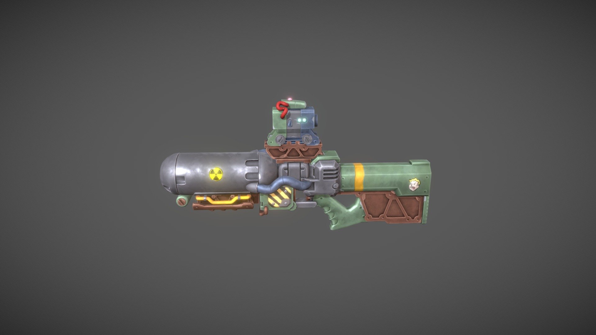 Stylized Laser Rifle - 3D model by MunMun3D [0f20051] - Sketchfab