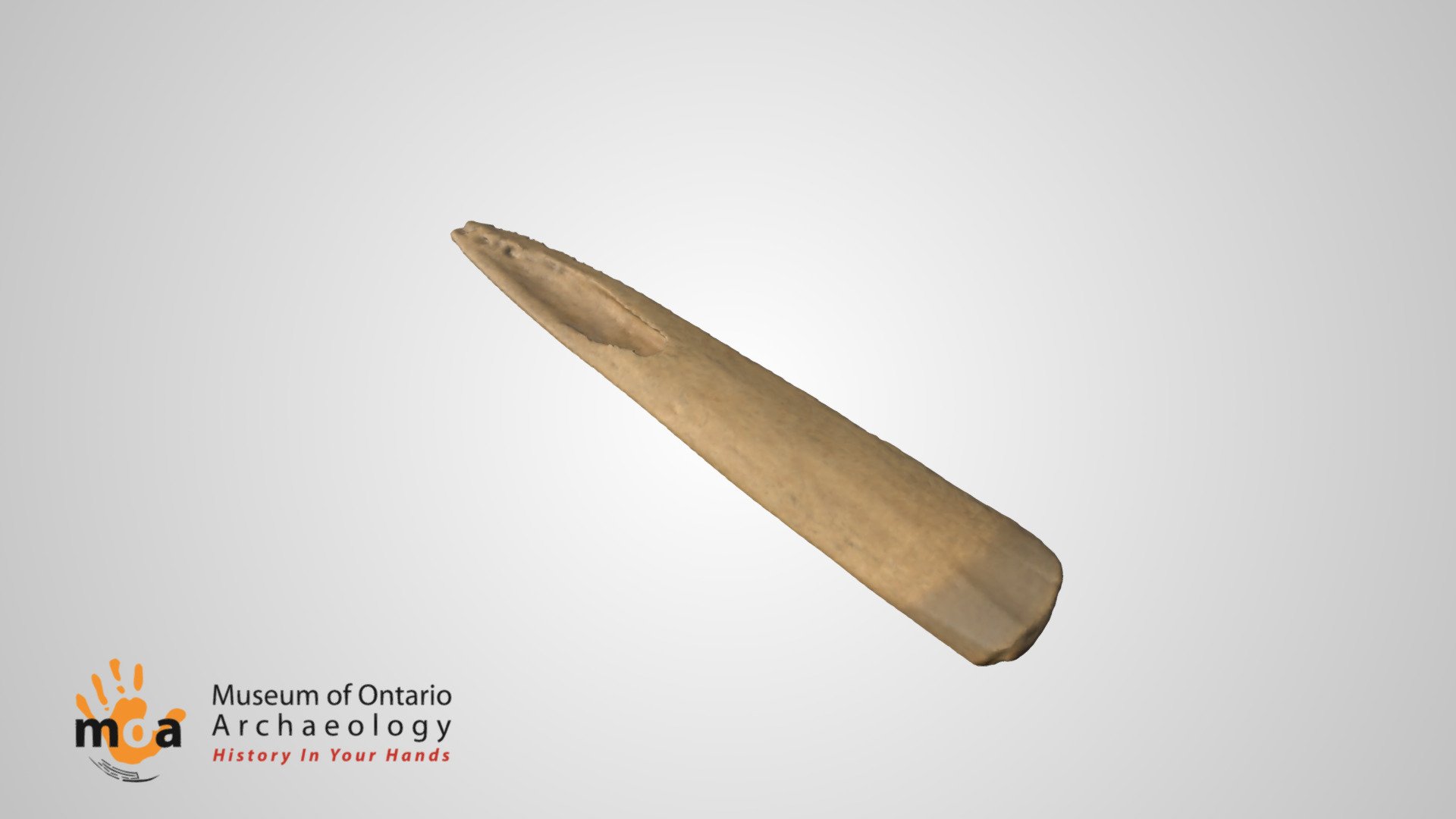 Bone Projectile Point J5333 - 3D model by MuseOntArch [0f20683] - Sketchfab