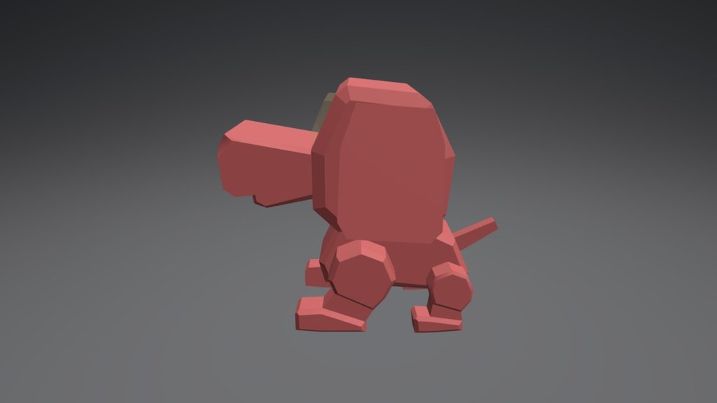 Robot Dog - 3D model by jamessulaiman [0f20b12] - Sketchfab