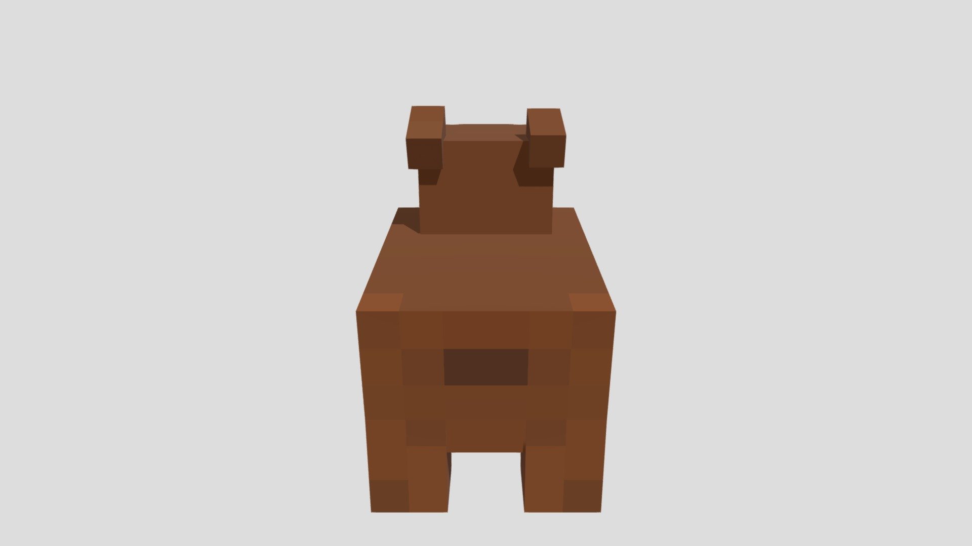 Kapibara - 3D model by _JAVAq_ [0f2119f] - Sketchfab