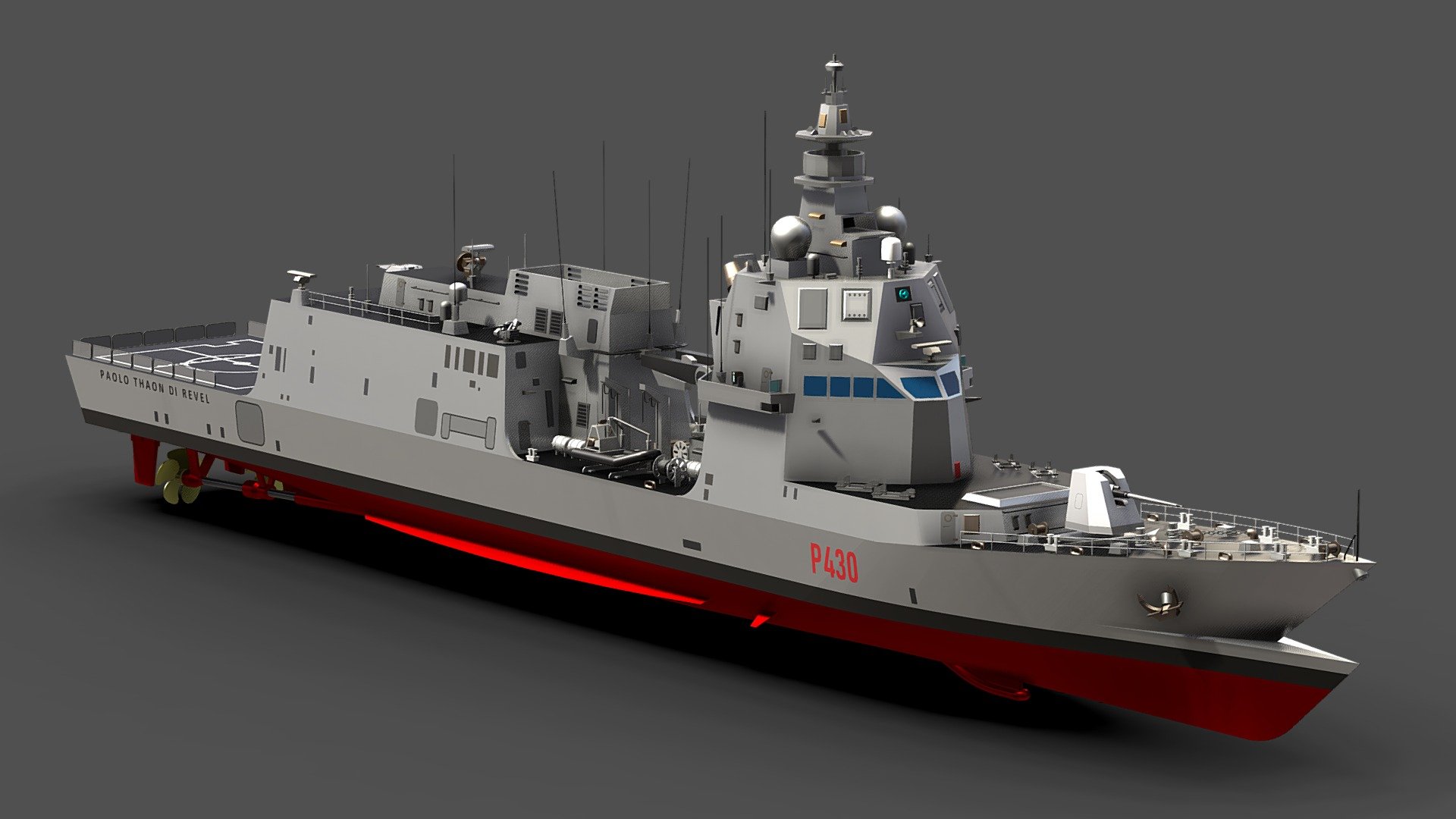 KRI Brawijaya 320 - Buy Royalty Free 3D model by NA3dmodel [0f22e57 ...