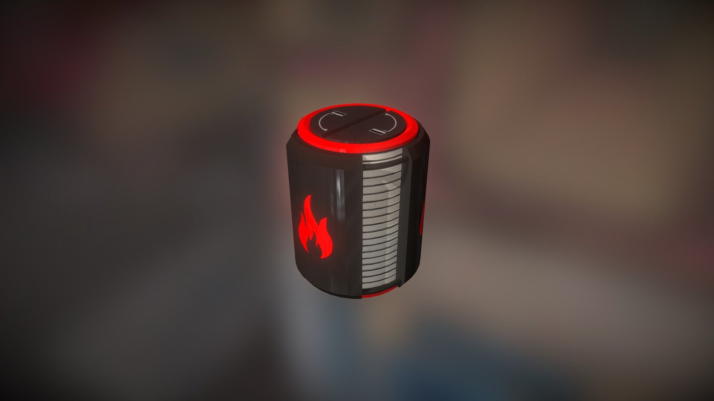 Futuristic Barrel - 3D model by DelPacho [0f232fb] - Sketchfab