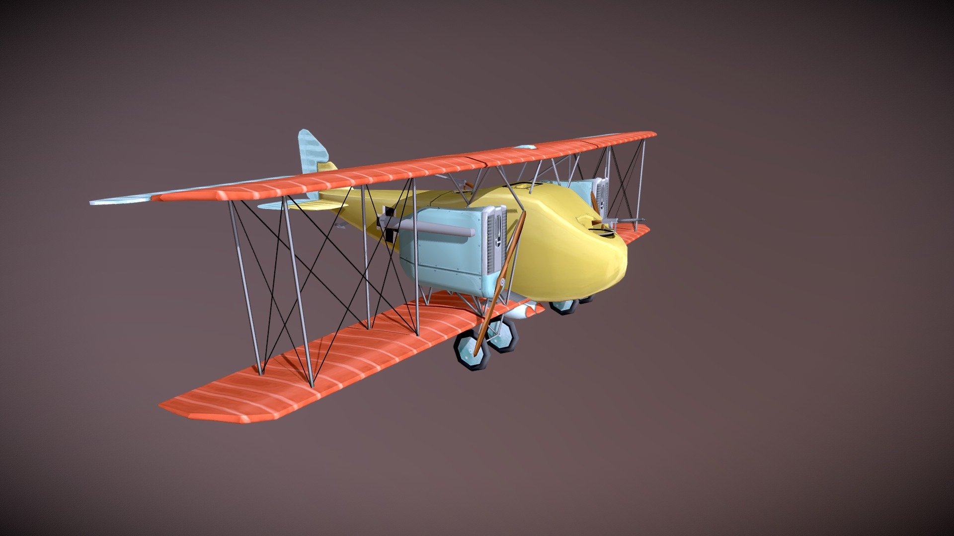 AEG G.VI Styalised - 3D model by SeanTempels [0f23edd] - Sketchfab