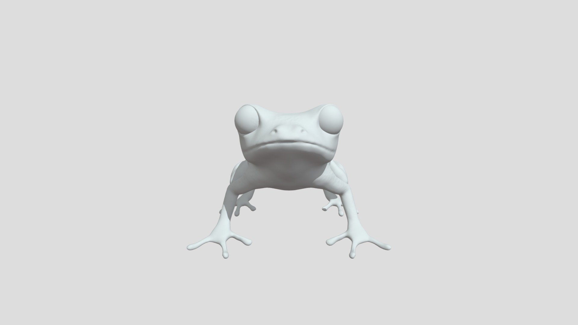 Weekly_01_Frog - Download Free 3D model by Jnera [0f250ed] - Sketchfab