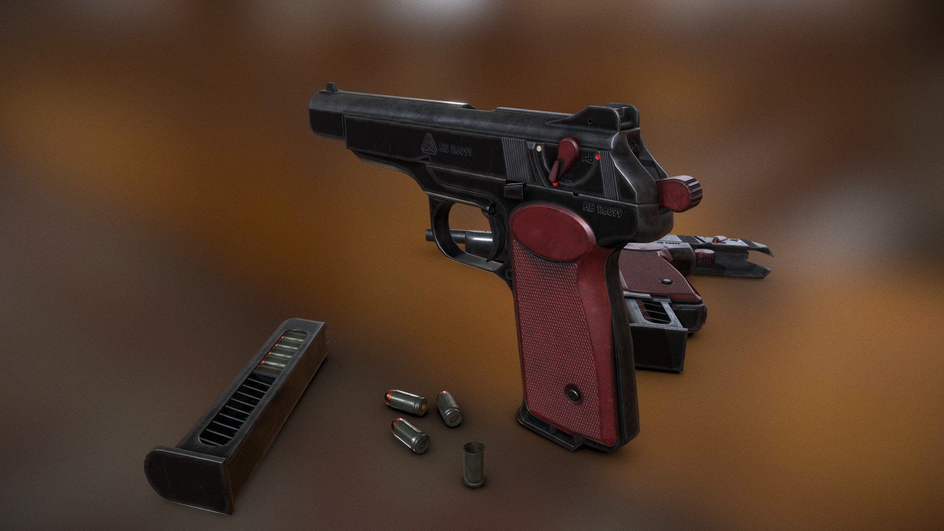 Stechkin APS - 3D model by Aperture Aerospace (@Apeture_Aerospace ...