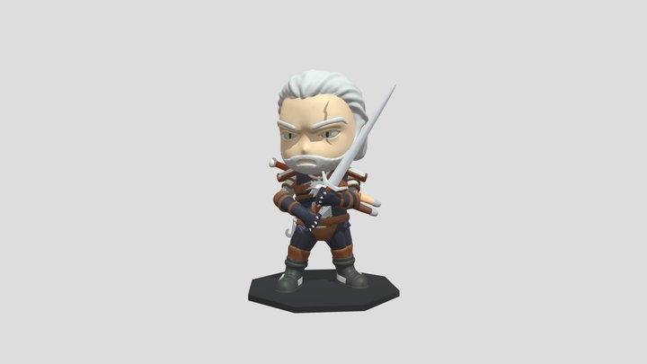 Witcher 3D models - Sketchfab