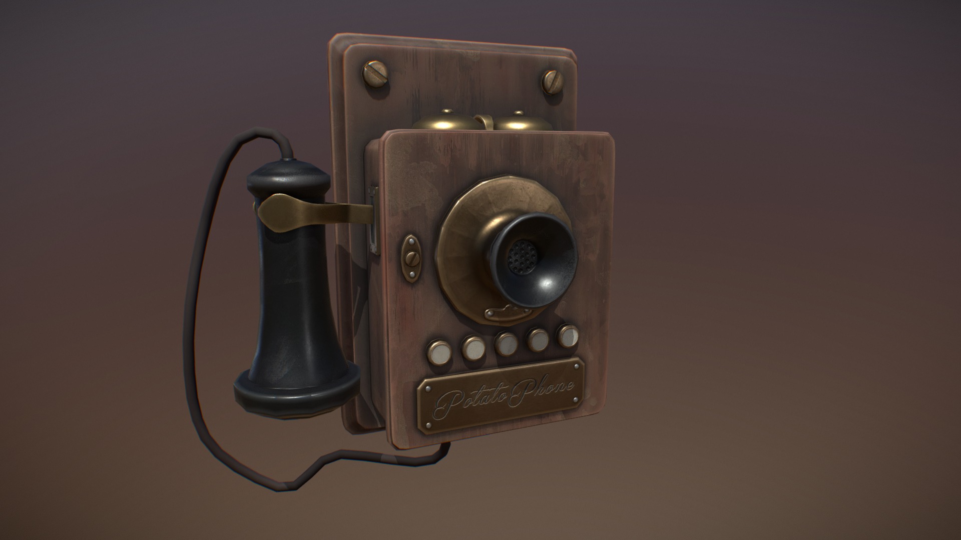 Old Phone - Download Free 3D model by Gnarly Potato (@gnarlypotato ...