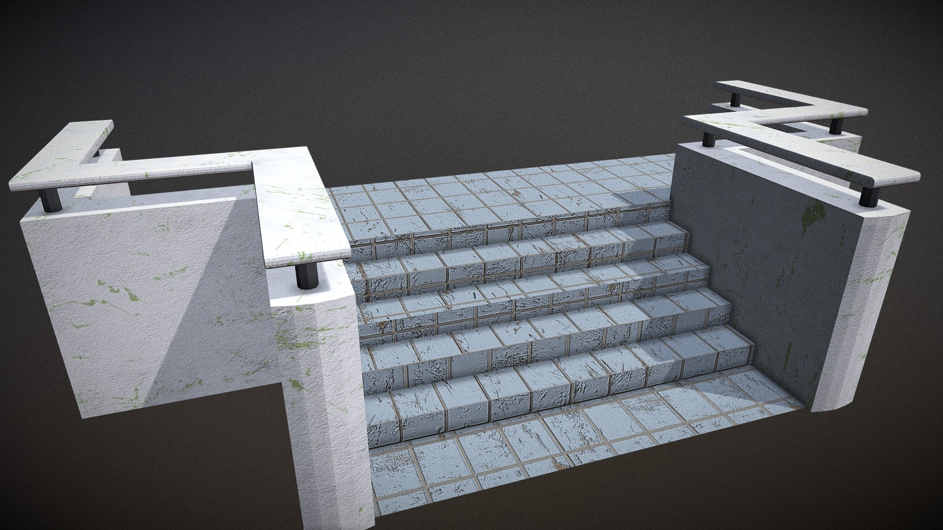 Staircase - Download Free 3D model by Gunnar Correa (@gunnarcorrea ...