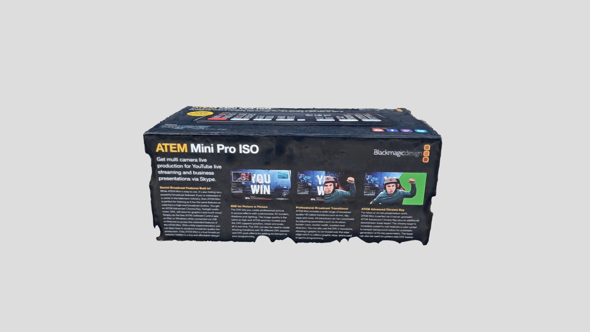 ATEM Mini Pro - Box - Download Free 3D model by jikkimi [0f2ca12 ...