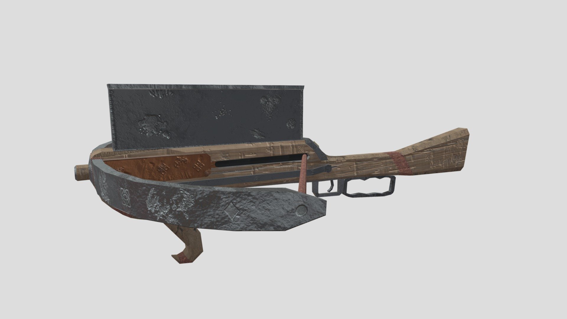 Lever Action Crossbow - 3D model by WhatUsername-14 [0f2d0f1] - Sketchfab