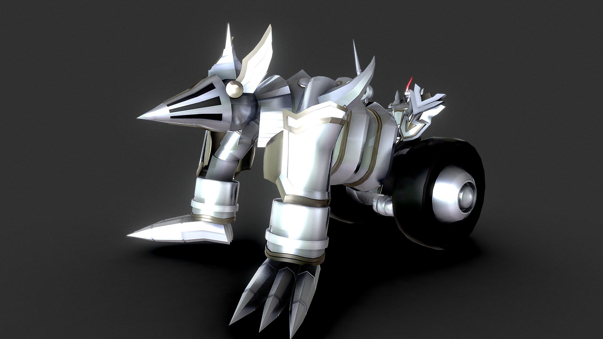 Invoked Mechaba (Yugioh) - Buy Royalty Free 3D model by Yanez Designs ...