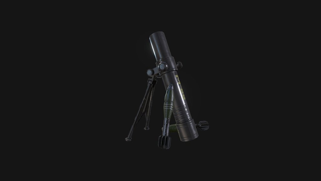 Mortar - 3D model by Anthony Schmidt (@risto296) [0f2f8ce] - Sketchfab