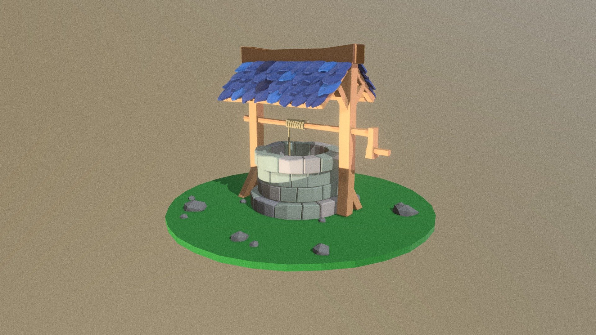 Well - 3D model by vladamat [0f3130f] - Sketchfab