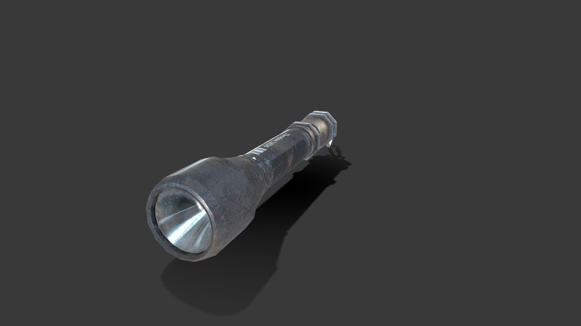 Security Guard Flashlight. - Download Free 3D model by Michael D ...
