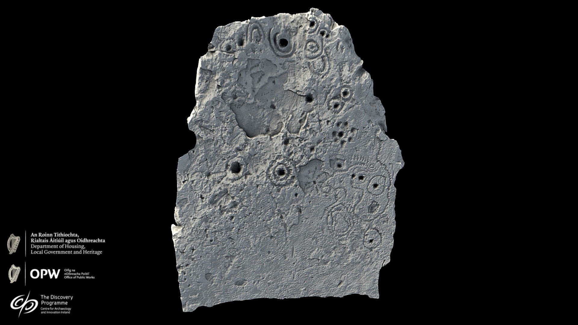 Orthostat C3, Cairn T, Loughcrew (Stone) - 3D model by The Discovery ...