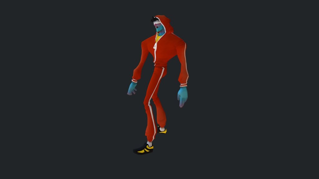 Runner Zombie Walk Cycle - 3D model by shannonWyatt [0f32eee] - Sketchfab