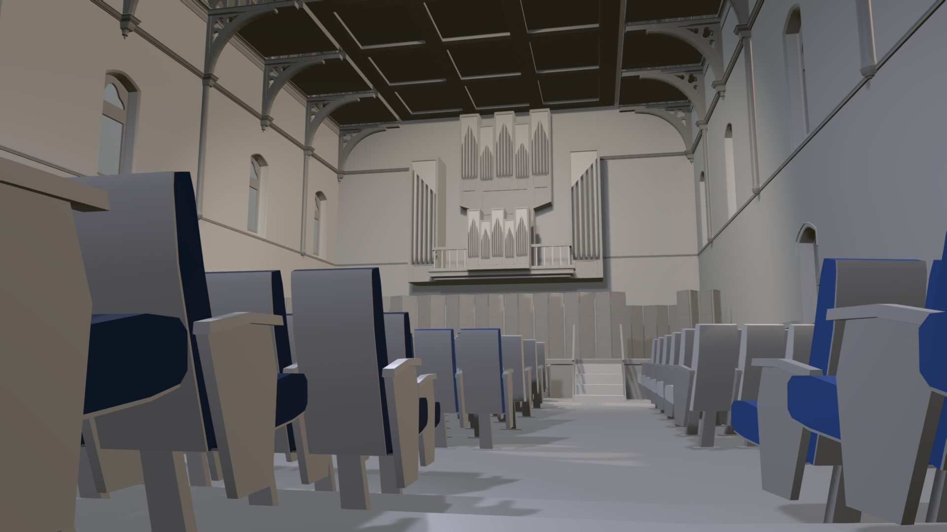 Elder Hall - 3D model by Tristan Castle (@Wallfenstein) [0f33b2e ...