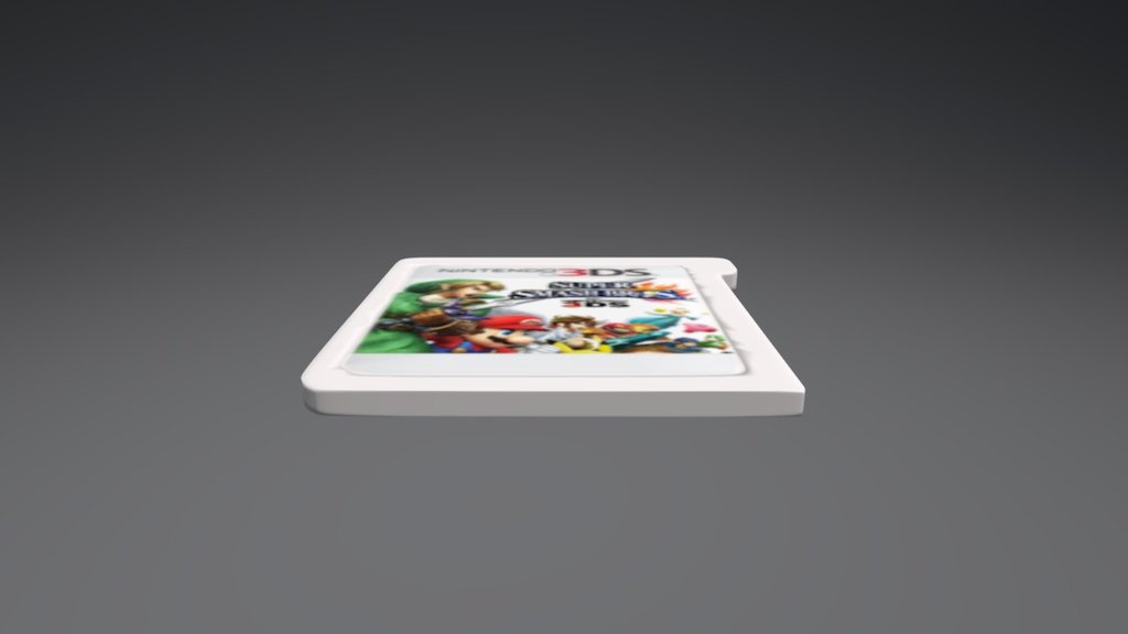 3DS Cartridge - 3D model by rileyzzz [0f33dc5] - Sketchfab