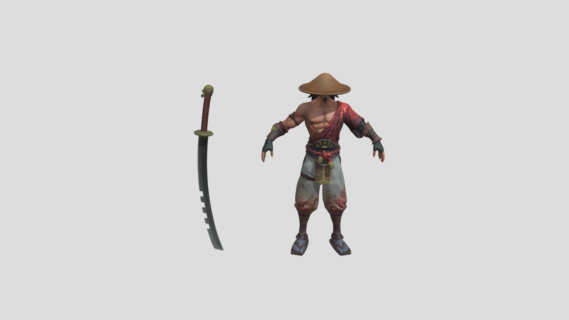Armored Male Ninja - 3D model by sivappdev [0f35646] - Sketchfab