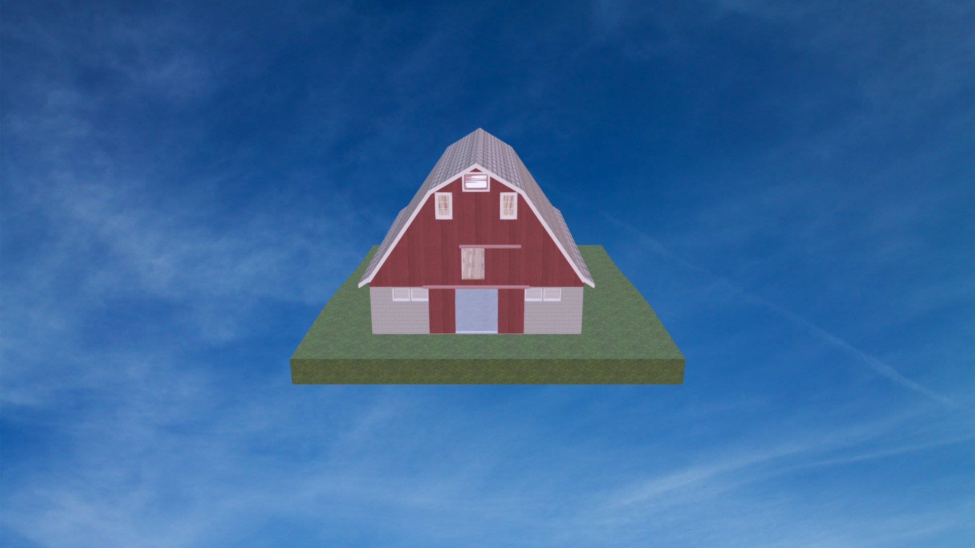 Barn Model - 3D model by ChiefExperts [0f35c64] - Sketchfab